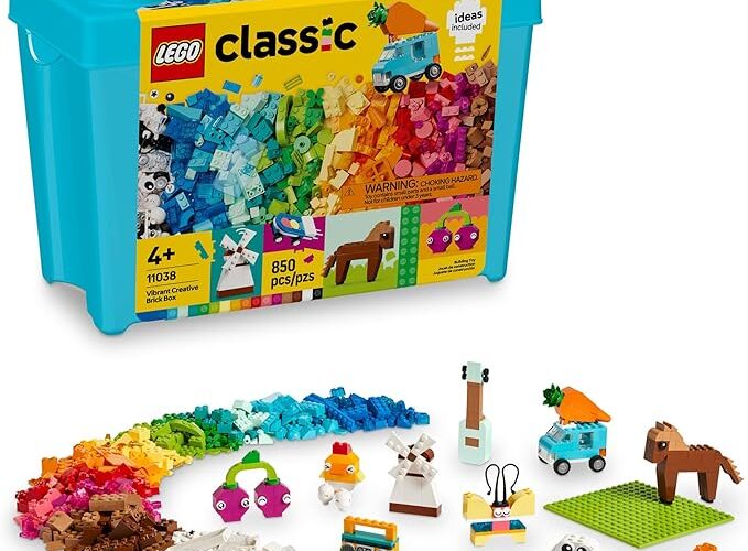 LEGO Classic Vibrant Creative Brick Box Building - Savings Guru