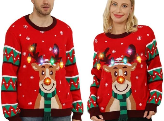 Ugly Christmas Sweater Men Women - Savings Guru