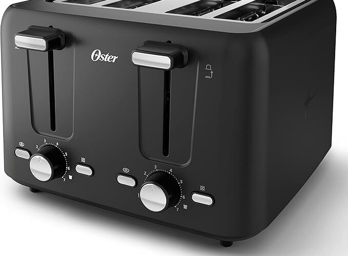 Oster 4Slice Toaster with Bagel and Reheat - Savings Guru