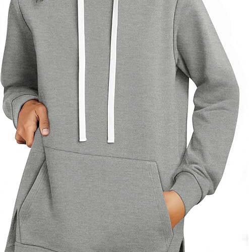 KISSMODA Womens Hoodies Plain Winter Fall Tops - Savings Guru