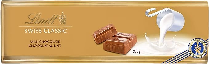 Lindt SWISS CLASSIC Gold Milk Chocolate Bar - Savings Guru