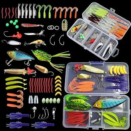 40PCS Fishing Lures Baits Tackle Including Crankbaits - Savings Guru