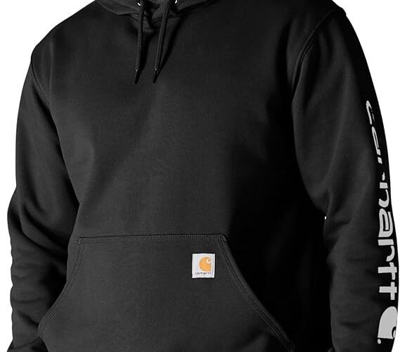 Carhartt Mens Loose Fit Midweight Logo Sleeve - Savings Guru