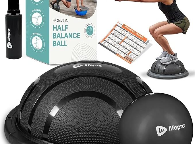 Lifepro Half Exercise Ball Trainer – Textured - Savings Guru