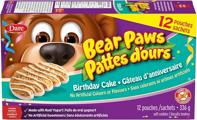 Bear Paws Birthday Cake Cookies Soft - Savings Guru