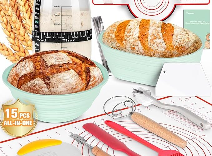 Complete Sourdough Bread Starter Kit with 35OZ - Savings Guru