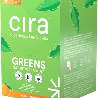 Cira Daily Greens Powder Stick Packs - Savings Guru